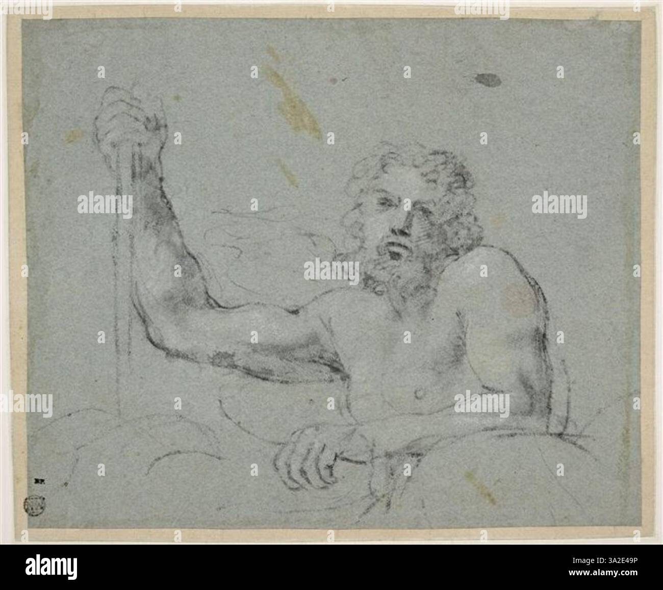 In this drawing, Annibale Carracci depicts Jupiter, the king of the ...