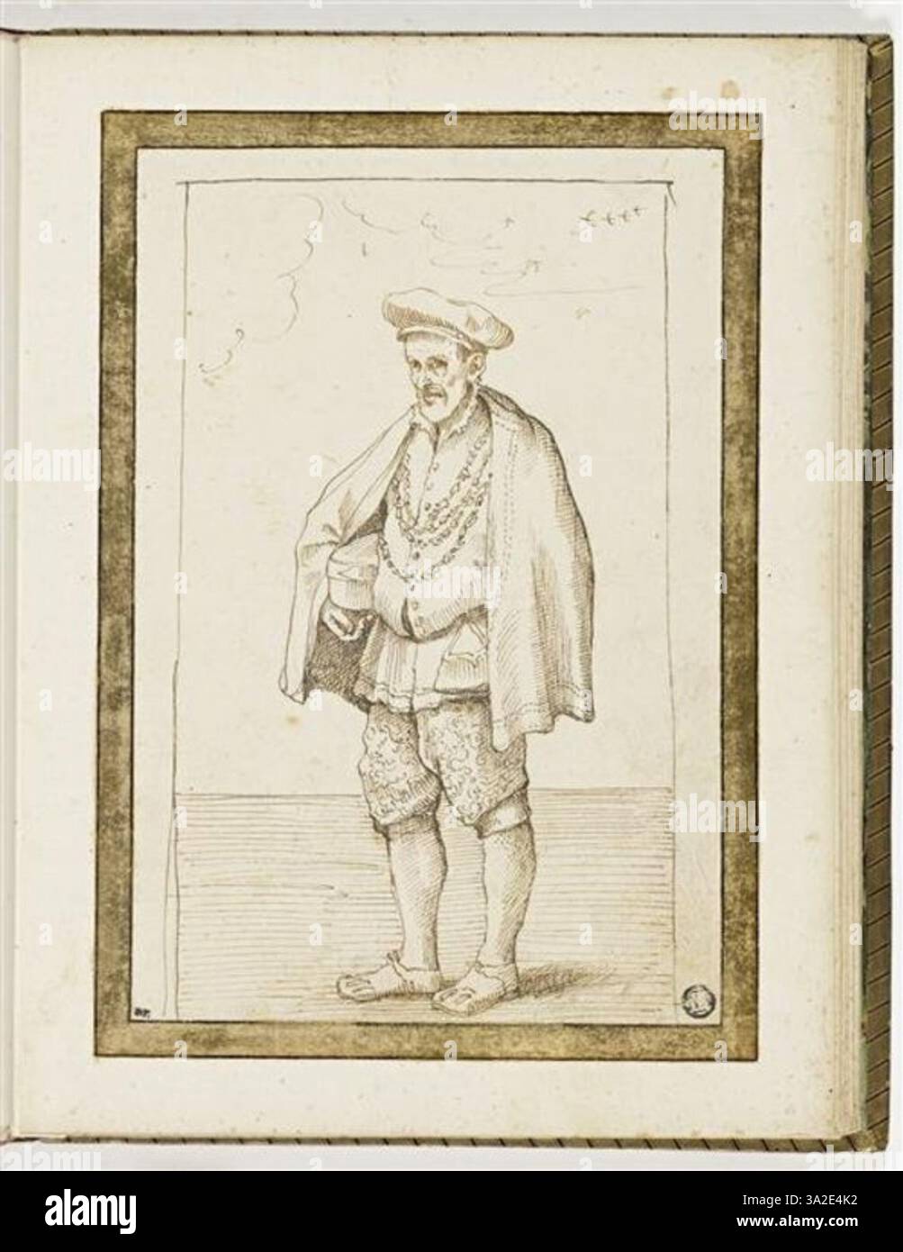 This drawing by Carracci shows a tooth puller at work, capturing the ...