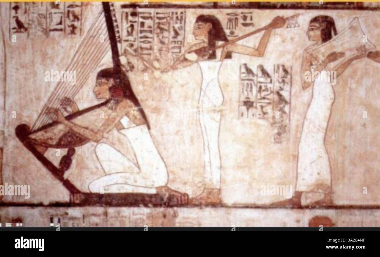 This modern artwork by Brenda Williams, titled 'Ancient Egyptians ...