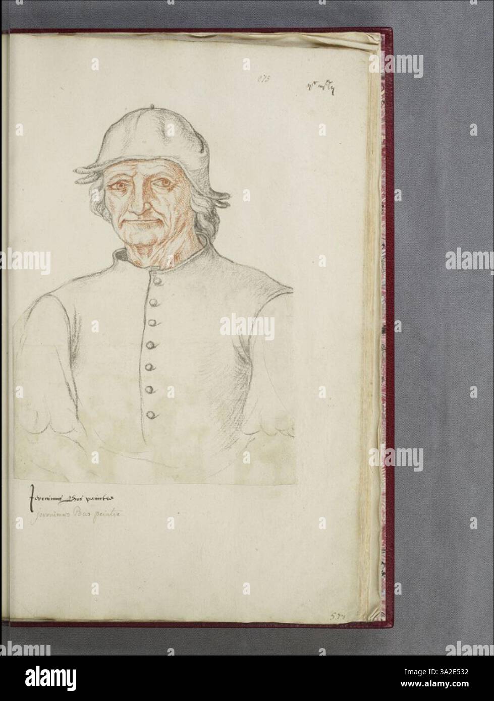 This drawing from Jacques Le Boucq, dated to the 16th century, portrays ...