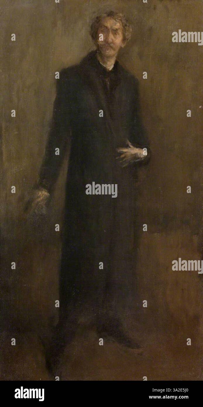 In ‘Brown and Gold,’ Whistler explores the self-portrait, using a rich ...