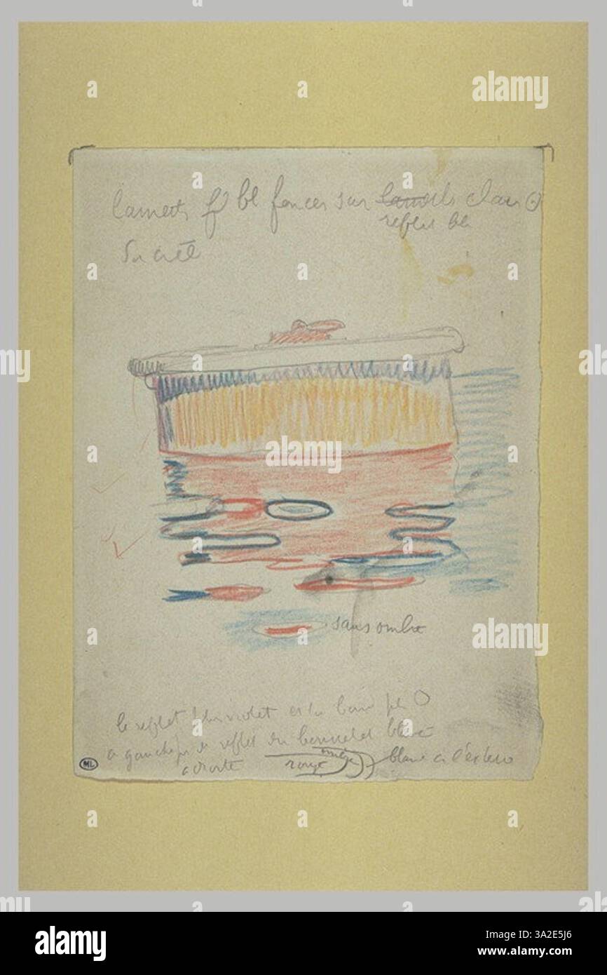 This painting by Paul Signac depicts a view of Saint-Tropez, capturing ...