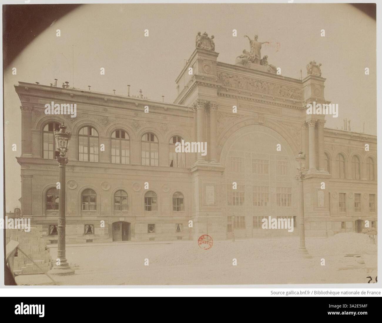This image by Eugène Atget depicts the demolition of Palais de l ...