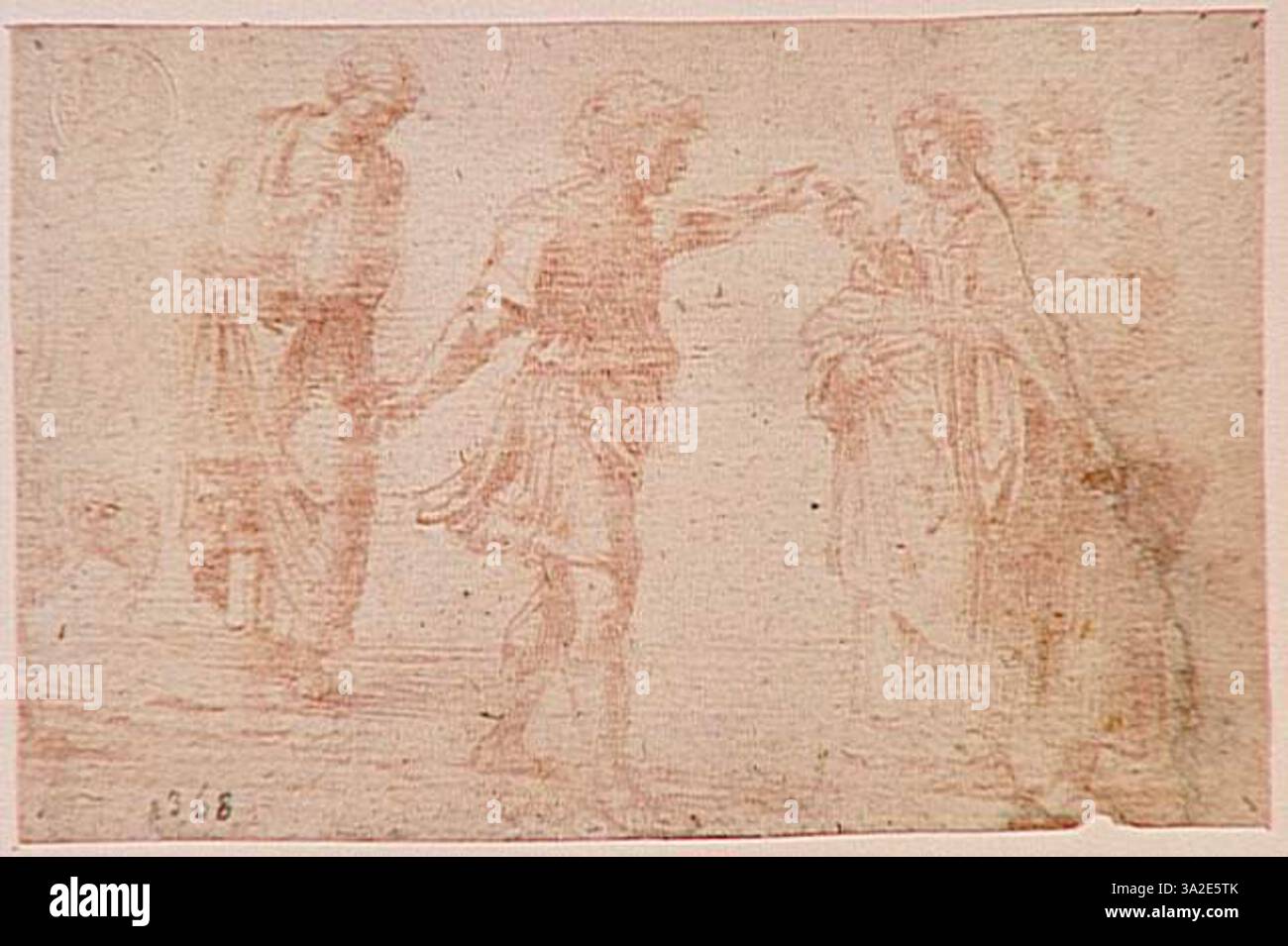 This drawing by Raphael shows Jacob asking for Rachel’s hand in ...
