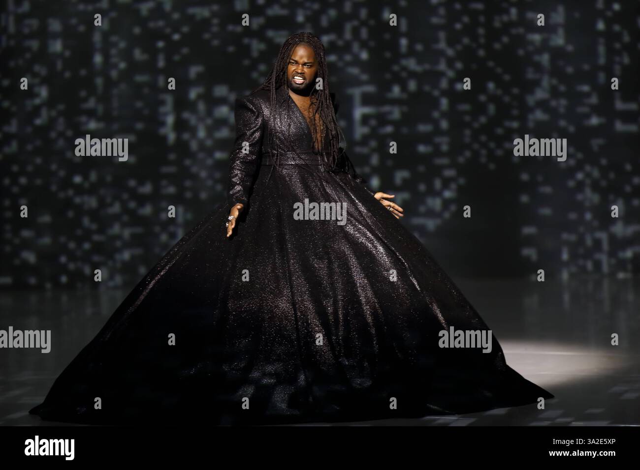 John Holiday als Echnaton während der Fotoprobe für Echnaton in der ...