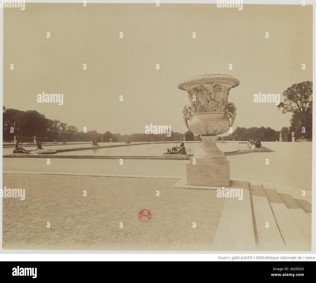 Eugène Atget's photograph of the Versailles park captures the neat ...
