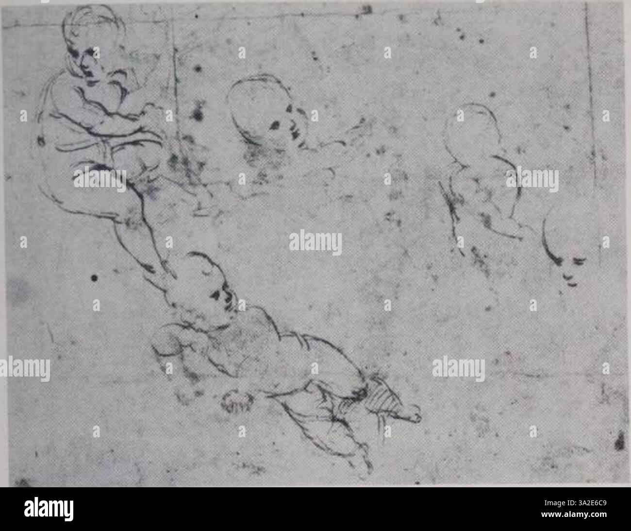 This drawing, part of the Joannides collection, reflects Raphael’s ...