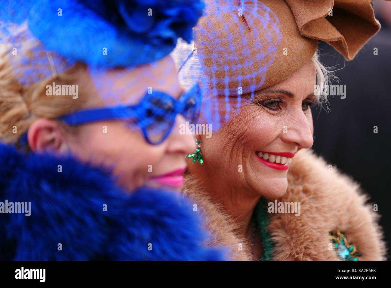 Racegoers on day three of the 2025 Cheltenham Festival at Cheltenham ...