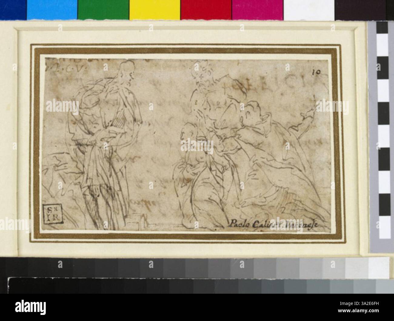 This composition by Veronese explores four figures in dynamic ...