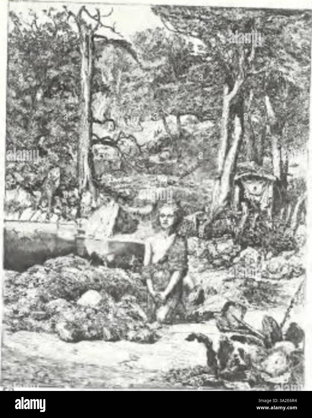 In 'Singer, 059,' Max Klinger depicts the human figure through symbolic ...