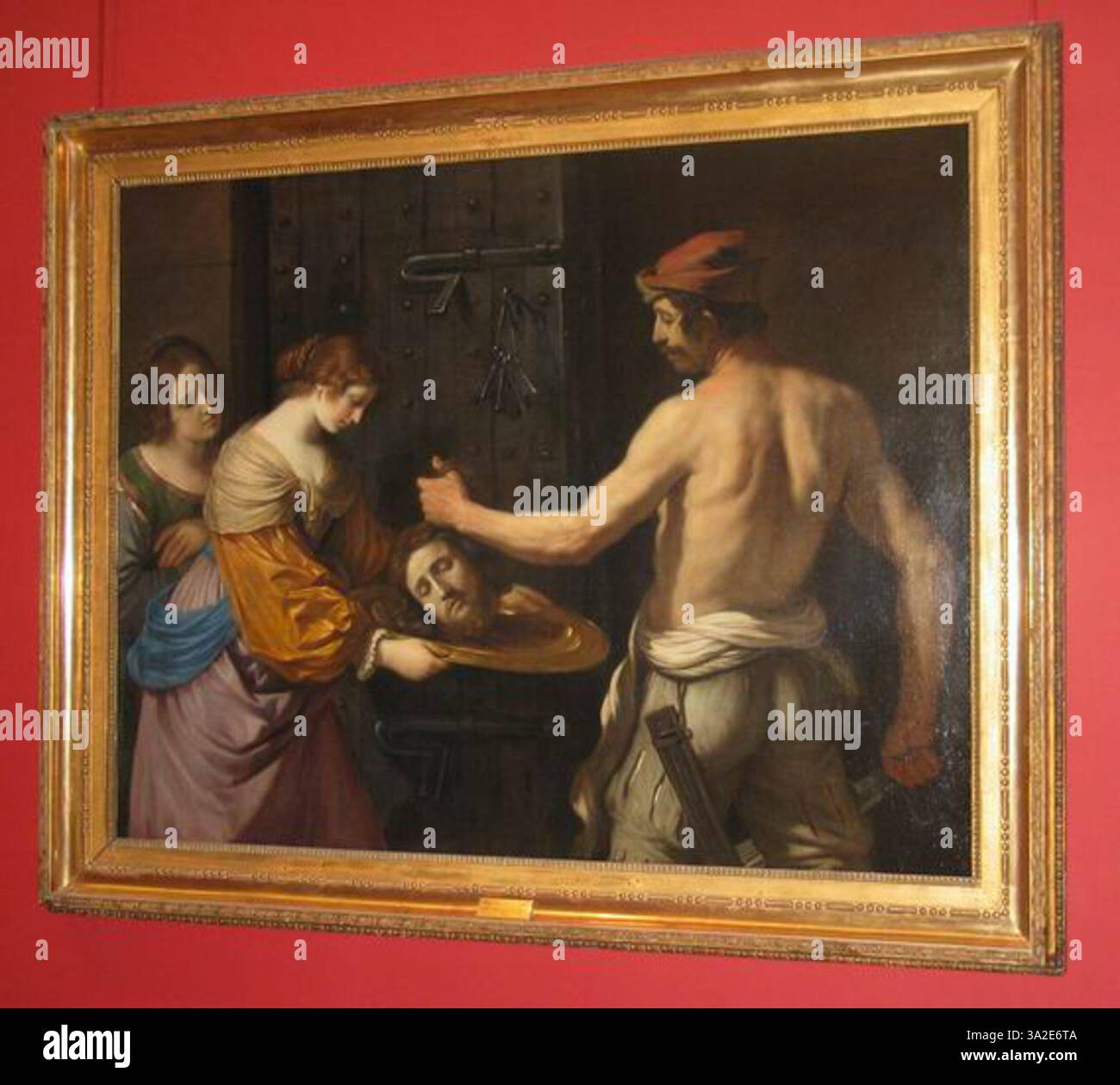 This dramatic depiction of Salome receiving the head of Saint John the ...