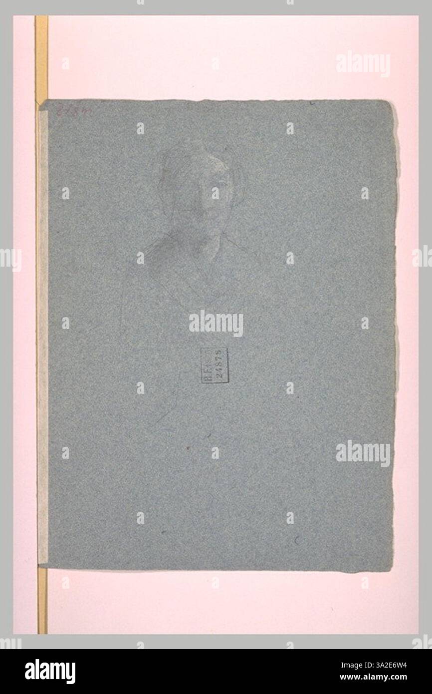 A study of a woman’s bust, shown from the front, emphasizing the ...