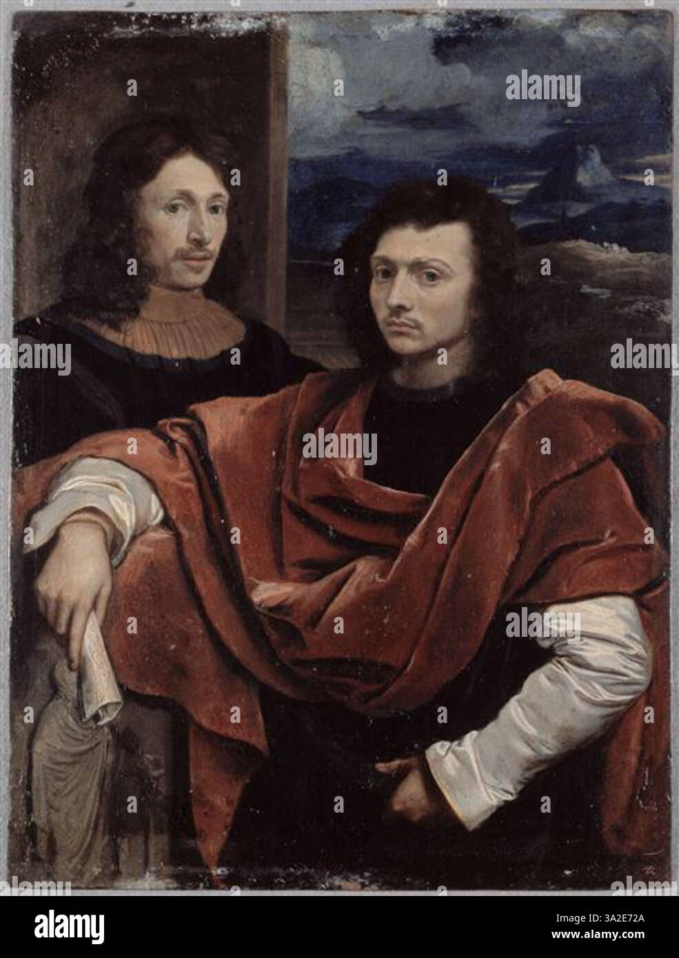 This double portrait by Frans van Mieris the Elder captures two figures ...