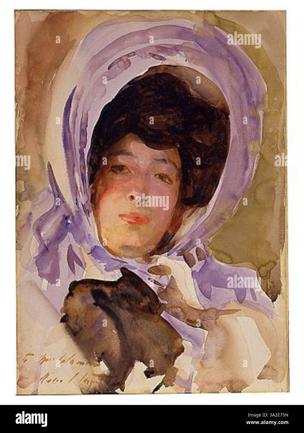 This portrait of Betty Wertheimer Salaman by John Singer Sargent ...