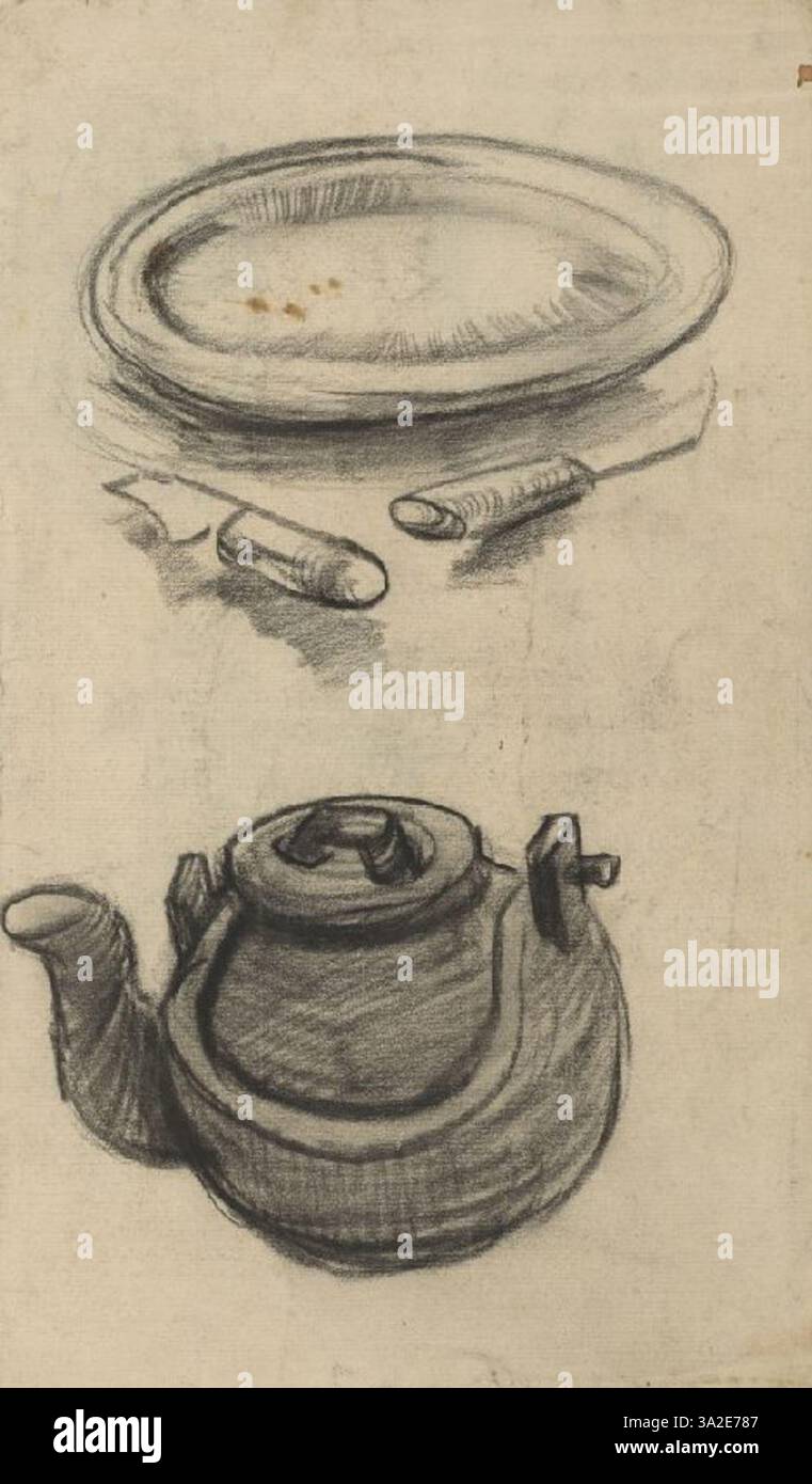 This work by Van Gogh highlights his focus on texture, using thick ...