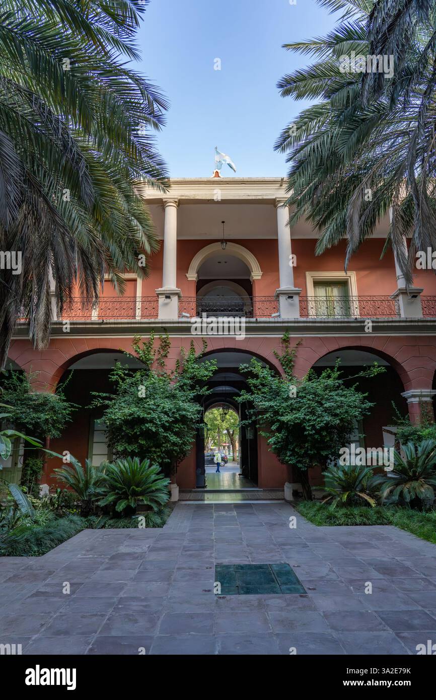 Courtyard of the former Government House, now part of the Bicentennial ...