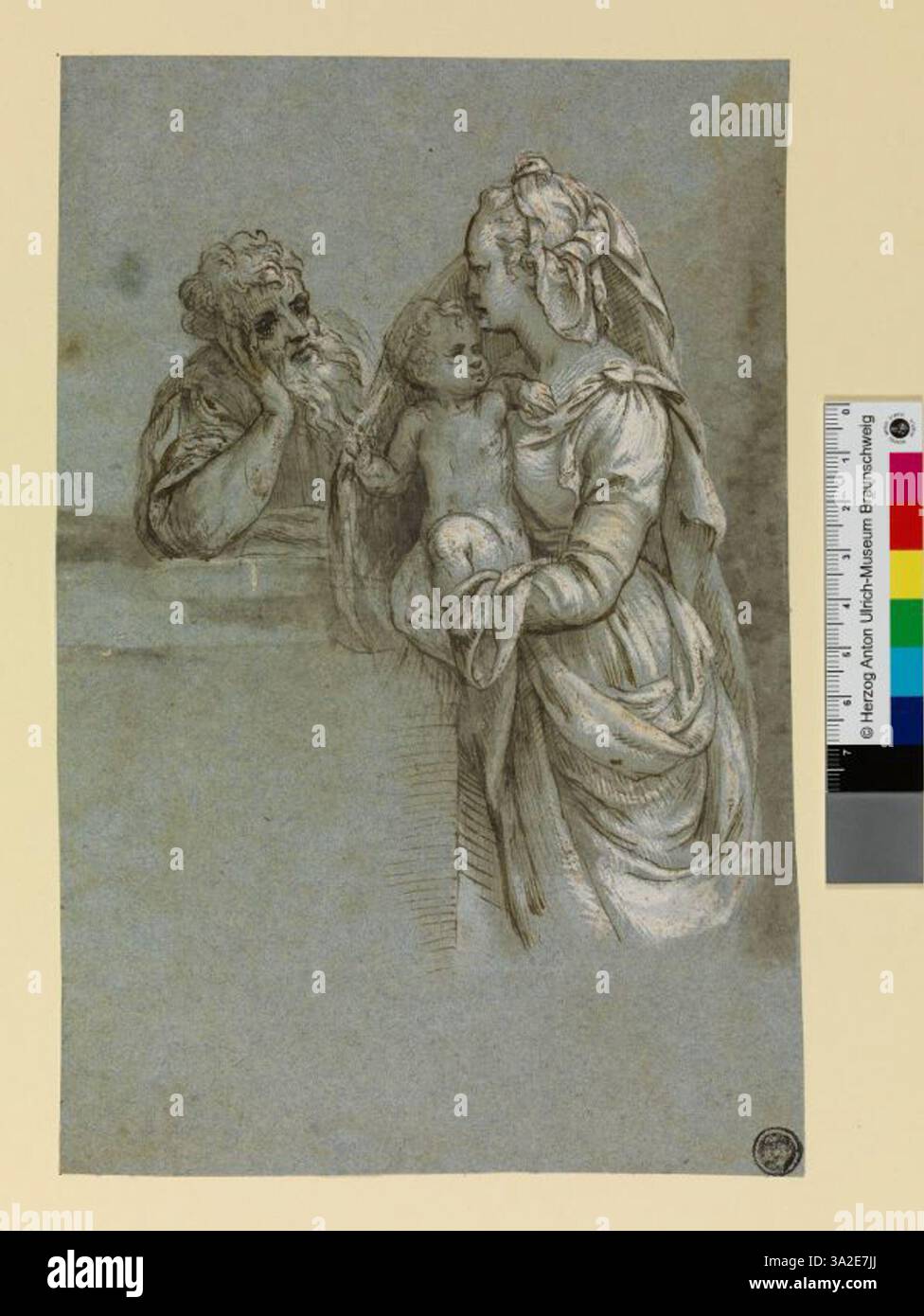 Willem Key’s 'Holy Family' depicts the central figures of Mary, Joseph ...