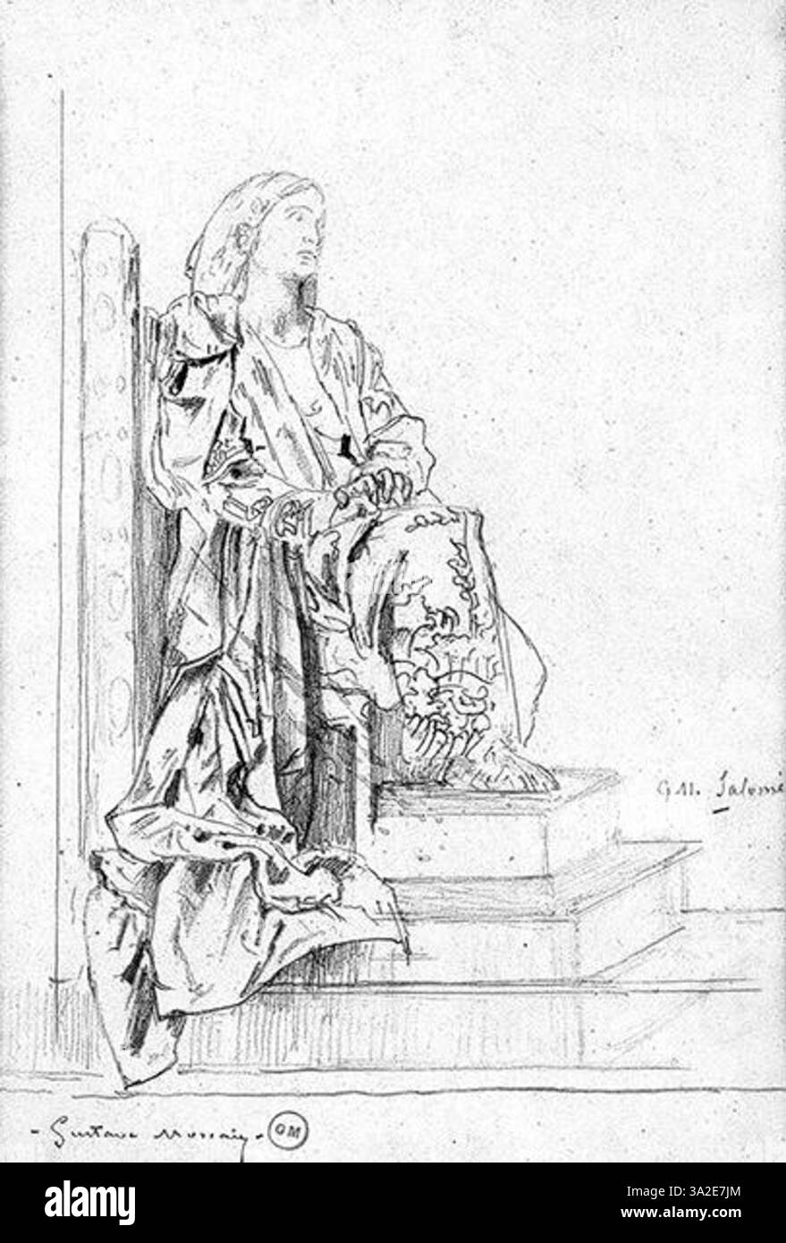 'Hérodiade' by Gustave Moreau depicts the biblical character of Salome ...