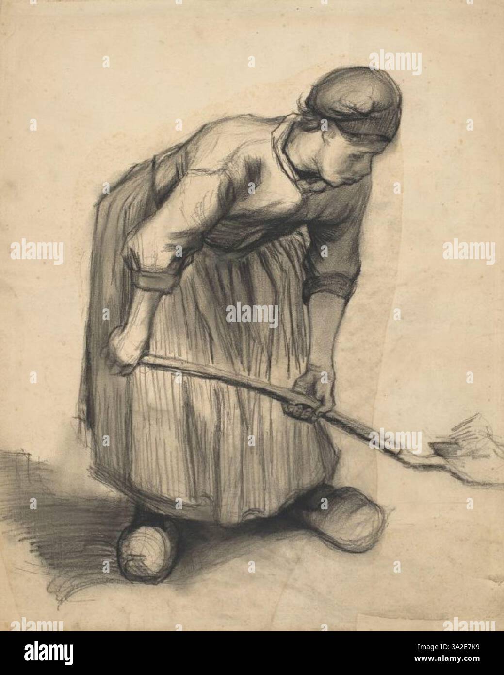 Van Gogh’s use of bold brushwork and contrasting colors creates a ...