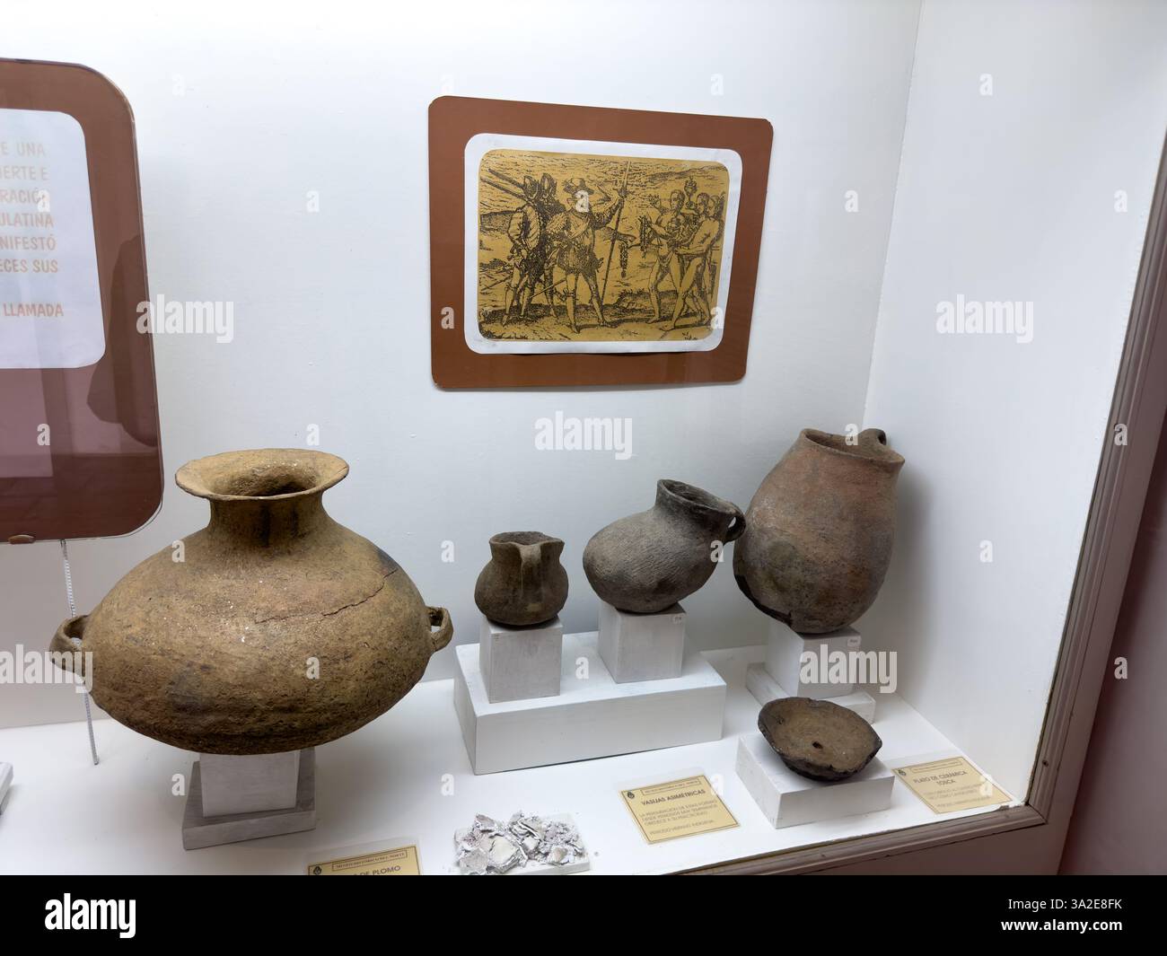 Indigenous Amerindian asymmetric pottery from the Hispano-Indigenous ...