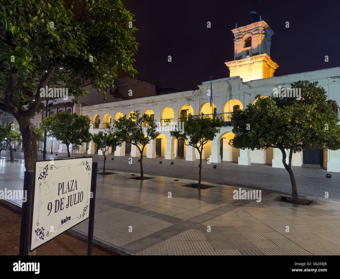 The Cabildo, or former town hall in the Spanish colonial era, now ...
