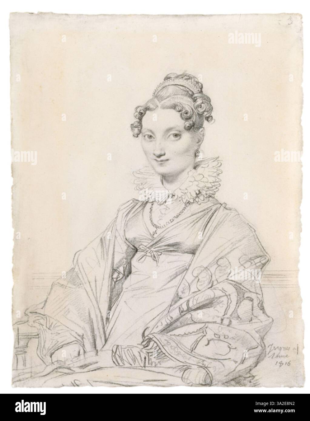 This portrait, 'Bildnis einer Unbekannten' (Portrait of an Unknown ...