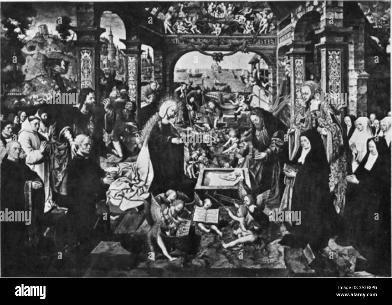 This painting by Jan van Scorel and Pieter Coeck van Aelst showcases the artists' ability to ...