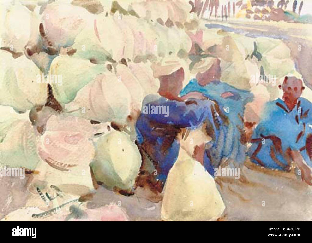 'Egyptian Water Jars' captures the simplicity and elegance of water ...