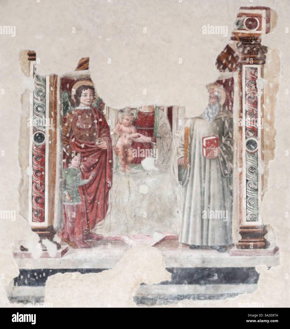 This work attributed to the manner of Benozzo Gozzoli features the ...