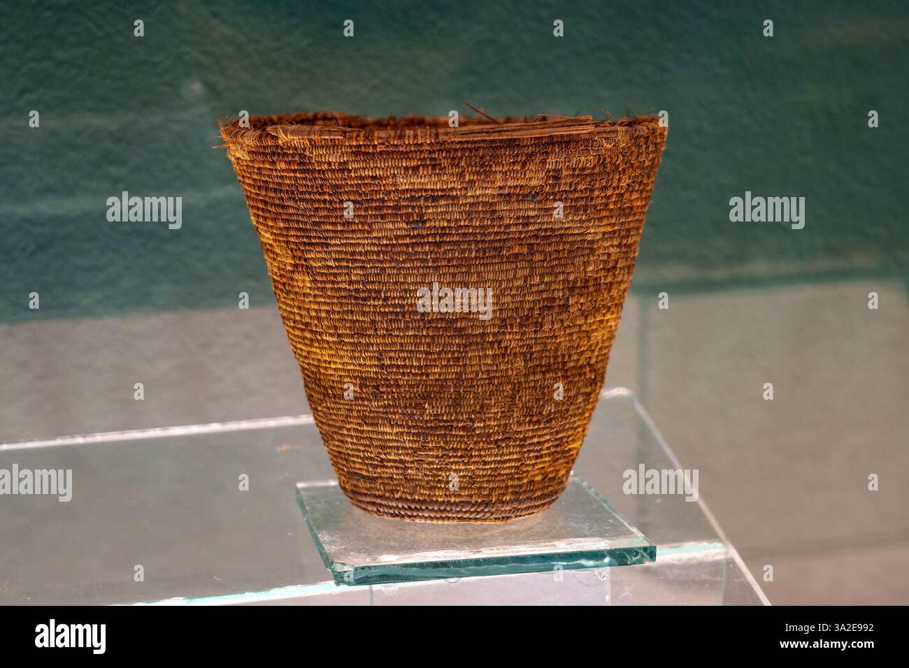 Pre-Hispanic indigenous Amerindian woven baskets from tombs in the ...