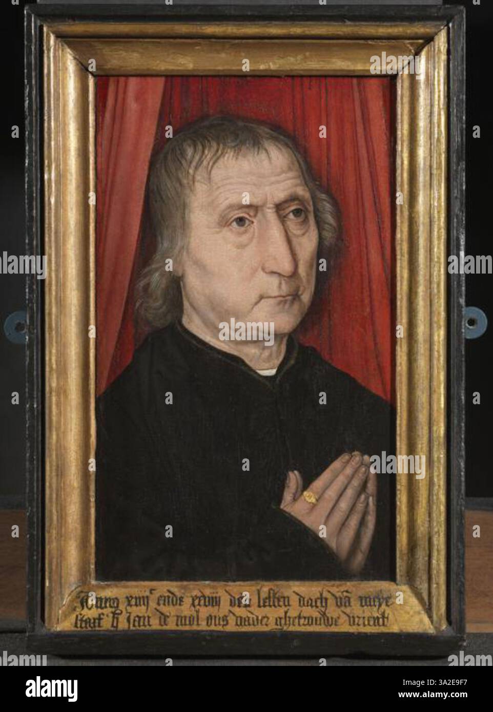 This portrait by the Master of the Guild of Saint George at Malines ...