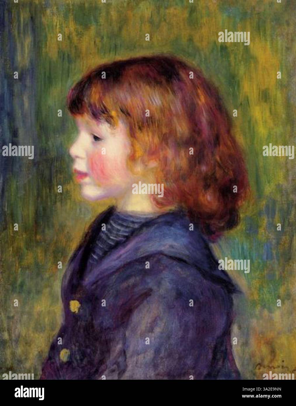 This portrait shows Pierre Renoir, the artist’s son, at the seashore ...
