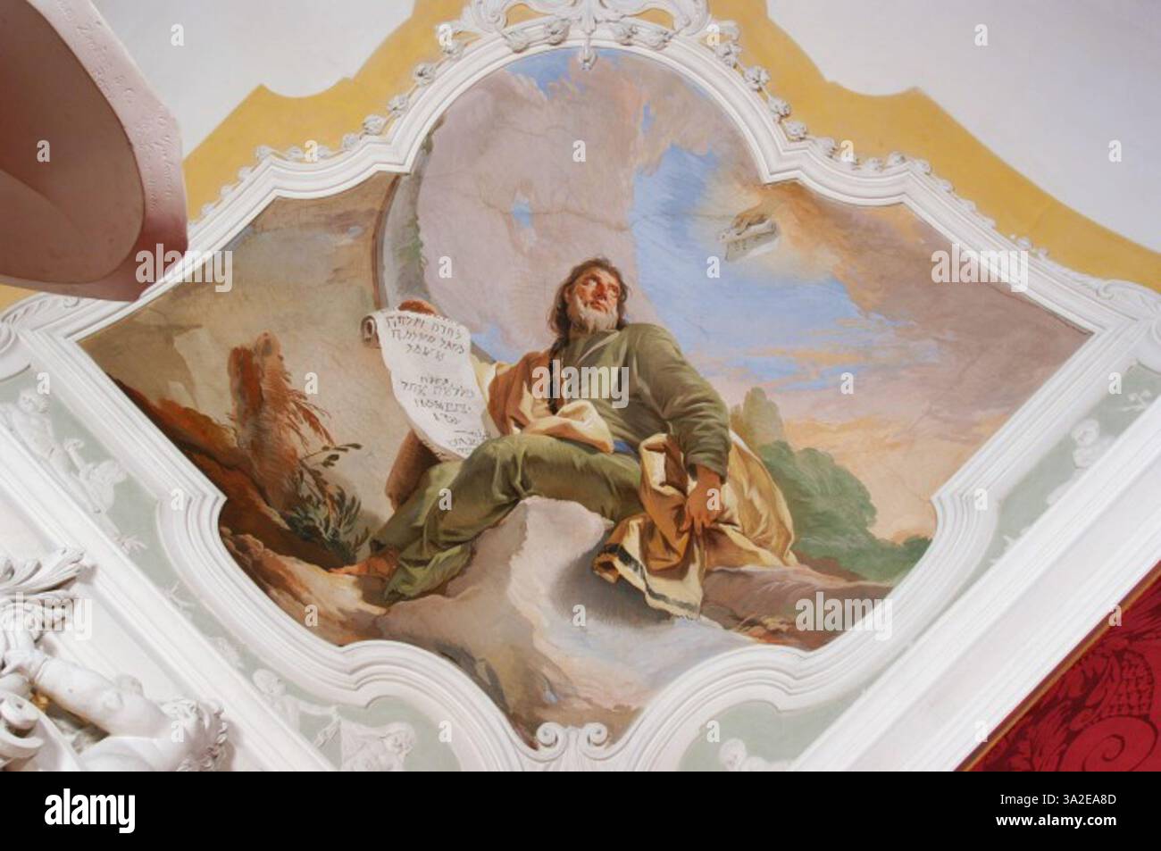 This 1729 painting by Giovanni Battista Tiepolo portrays the Prophet ...
