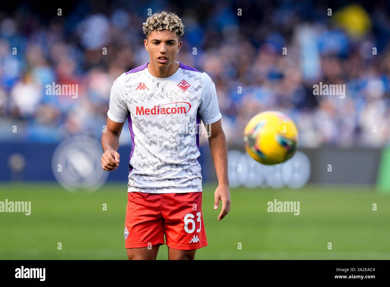 Naples, Italy. 09th Mar, 2025. Maat Daniel Caprini looks on during the ...
