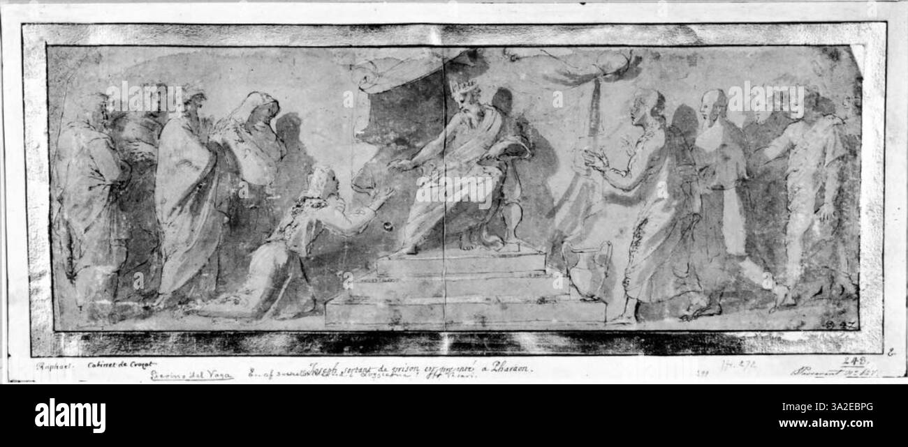 This painting depicts the biblical confrontation between Jeroboam and ...