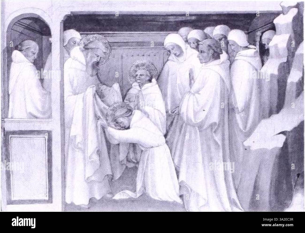 Lorenzo Monaco’s artwork, created around 1370-1425, captures a vivid ...