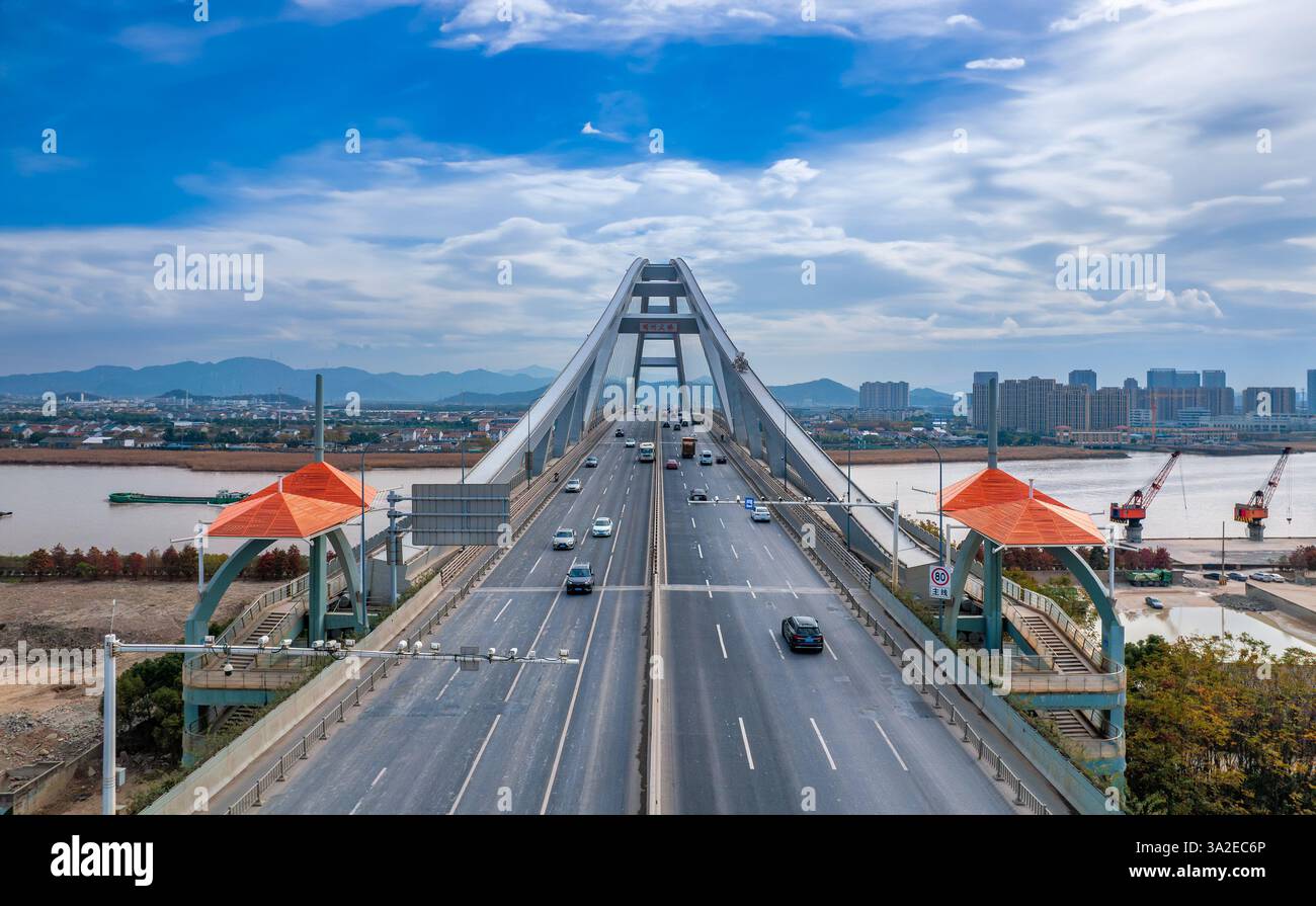 Ningbo mingzhou bridge hi-res stock photography and images - Alamy