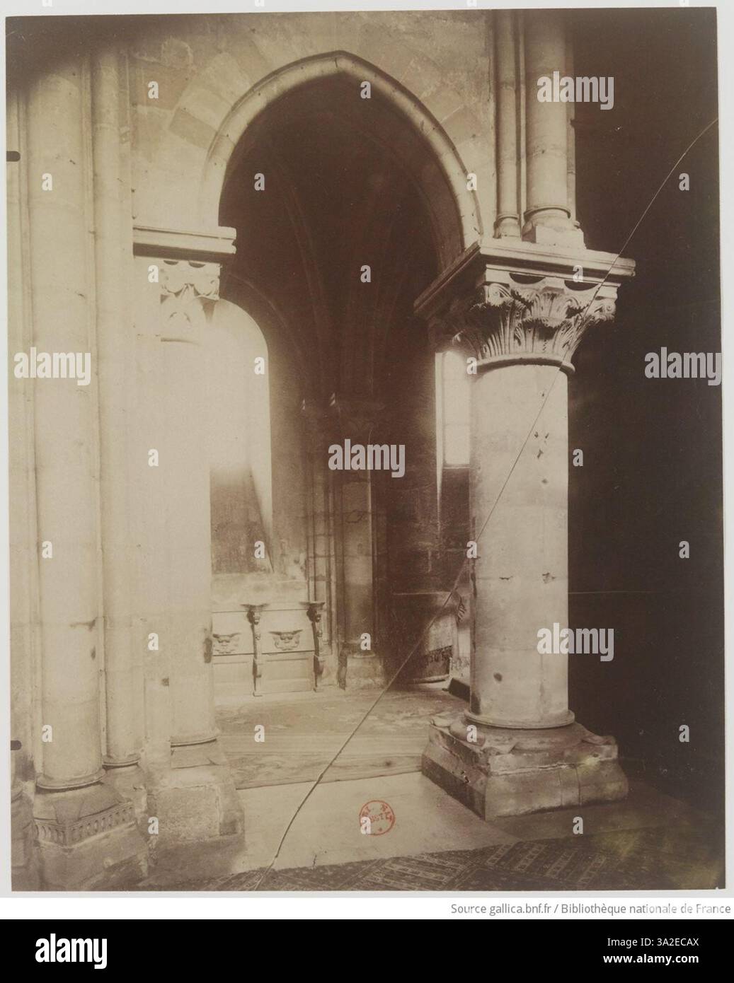 In this 1906 photograph, Eugène Atget captures the architectural and ...