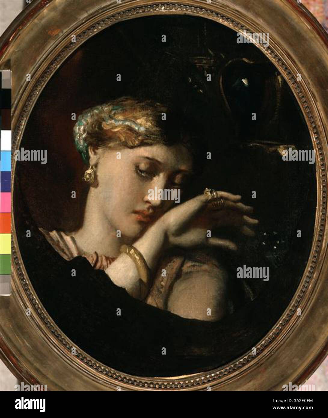 This painting by Chassériau features Cleopatra's servant, highlighting ...