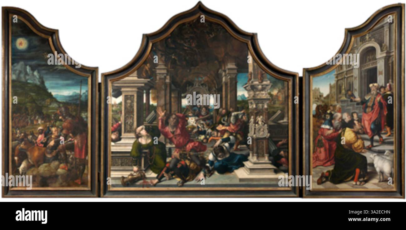 This painting by Bernard van Orley depicts the Death of the Rich Man ...