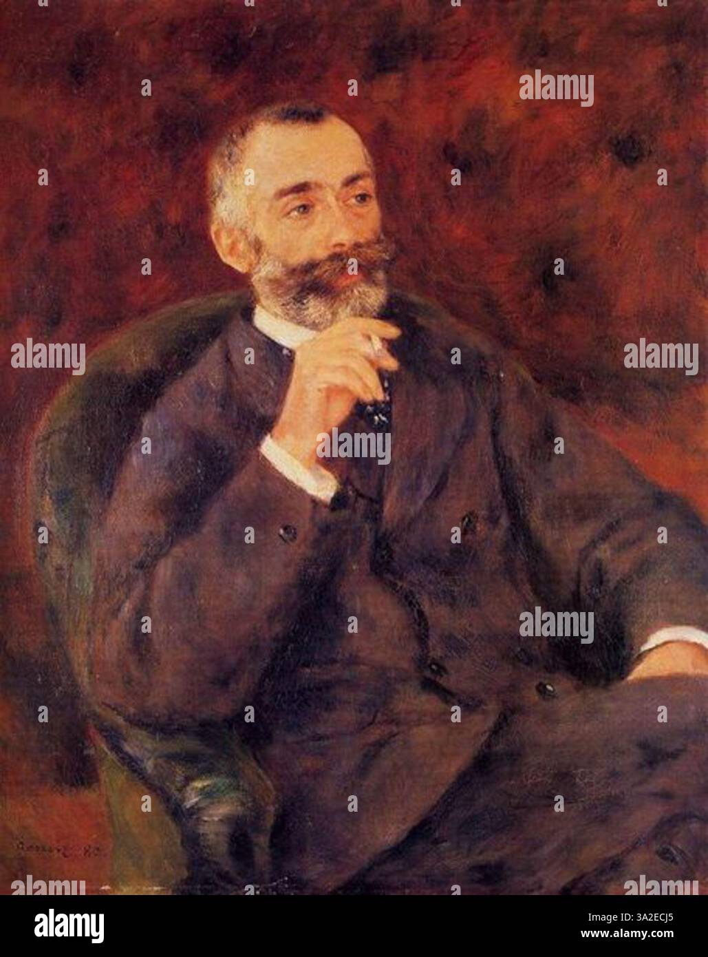 ‘paulberard’ is a portrait of Paul Berard, a friend and patron of ...