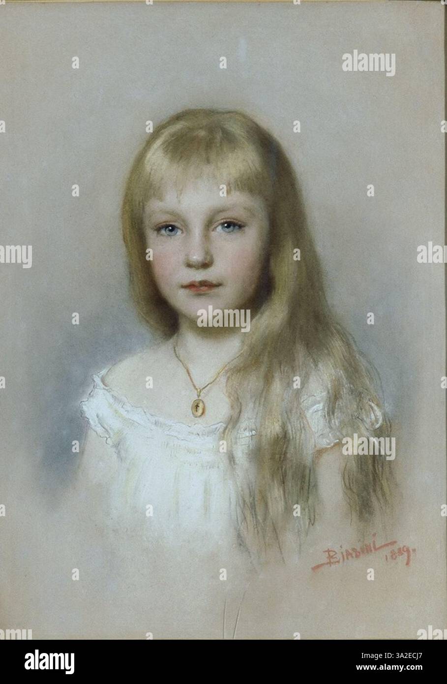 This 1889 portrait of Erzherzogin Elisabeth von Österreich captures the ...