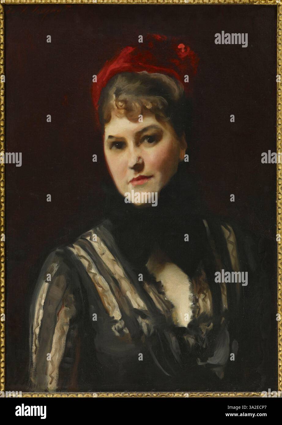 This portrait of Mrs. Katharine Moore by John Singer Sargent captures ...