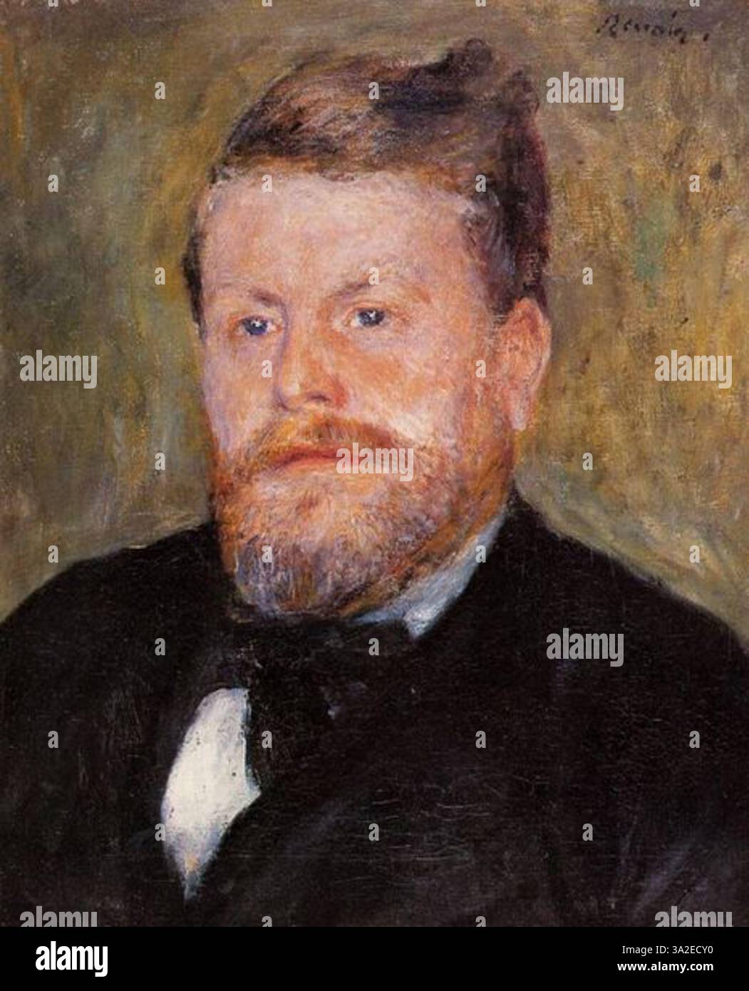 Renoir’s painting of Jespuller features the subject in a poised, calm ...
