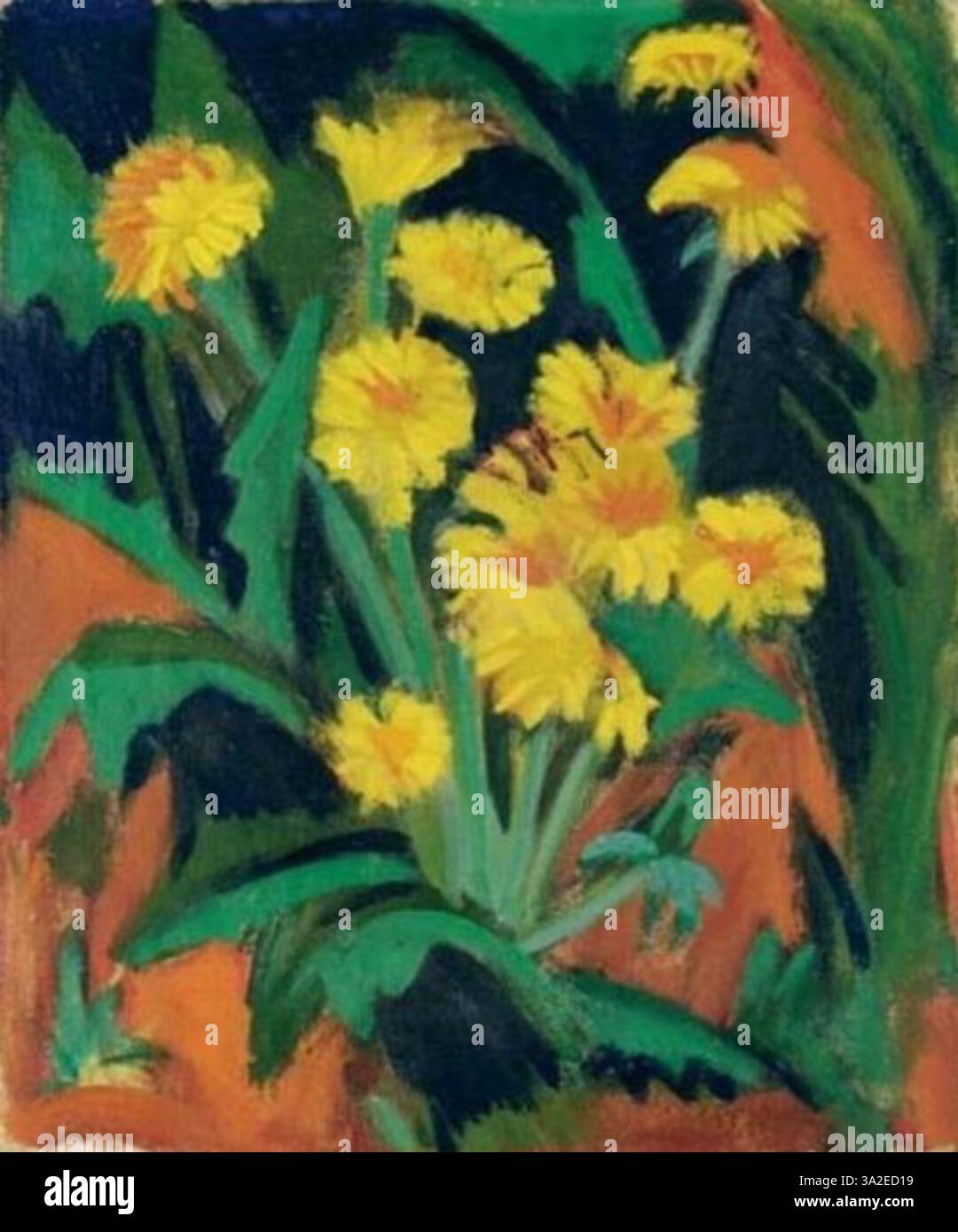 This work by Kirchner highlights the artist's focus on emotional ...