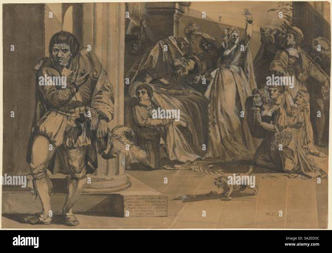 This painting by Fuseli depicts David Garrick as Duke of Gloucester ...