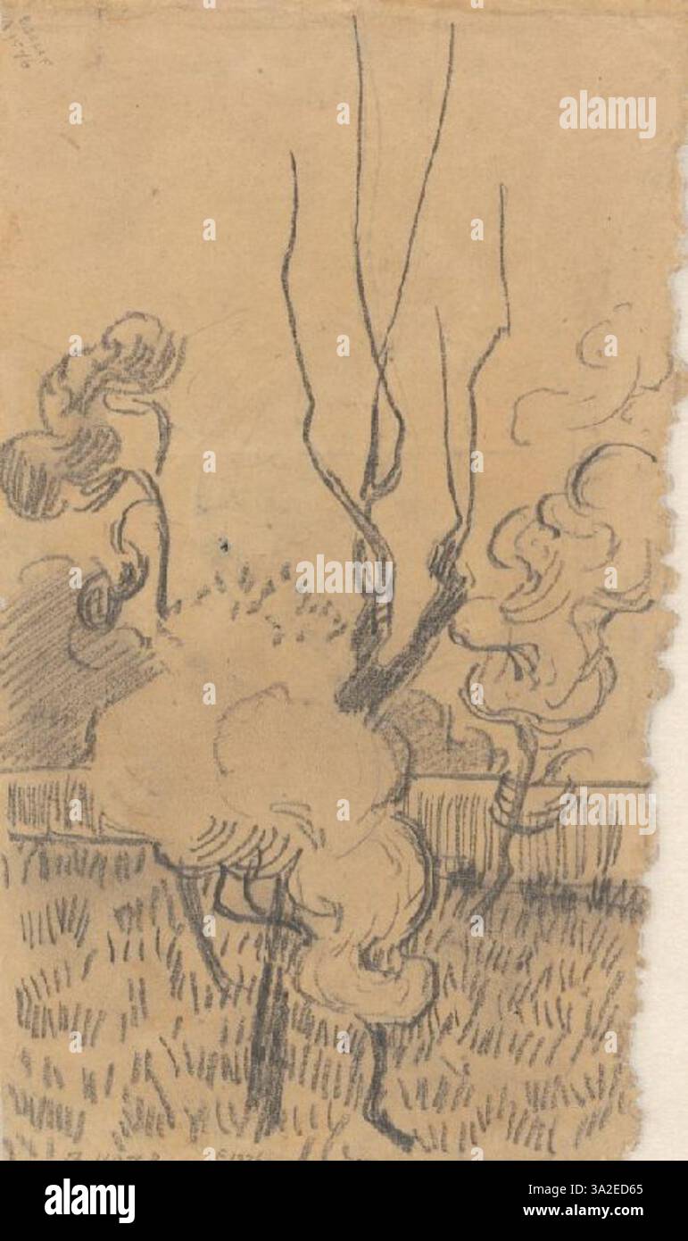 Vincent van Gogh's artwork features his distinctive bold brushwork and ...