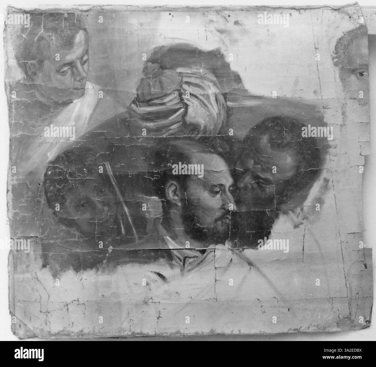 Six têtes d'hommes by Paolo Veronese is a partial copy of The Wedding ...