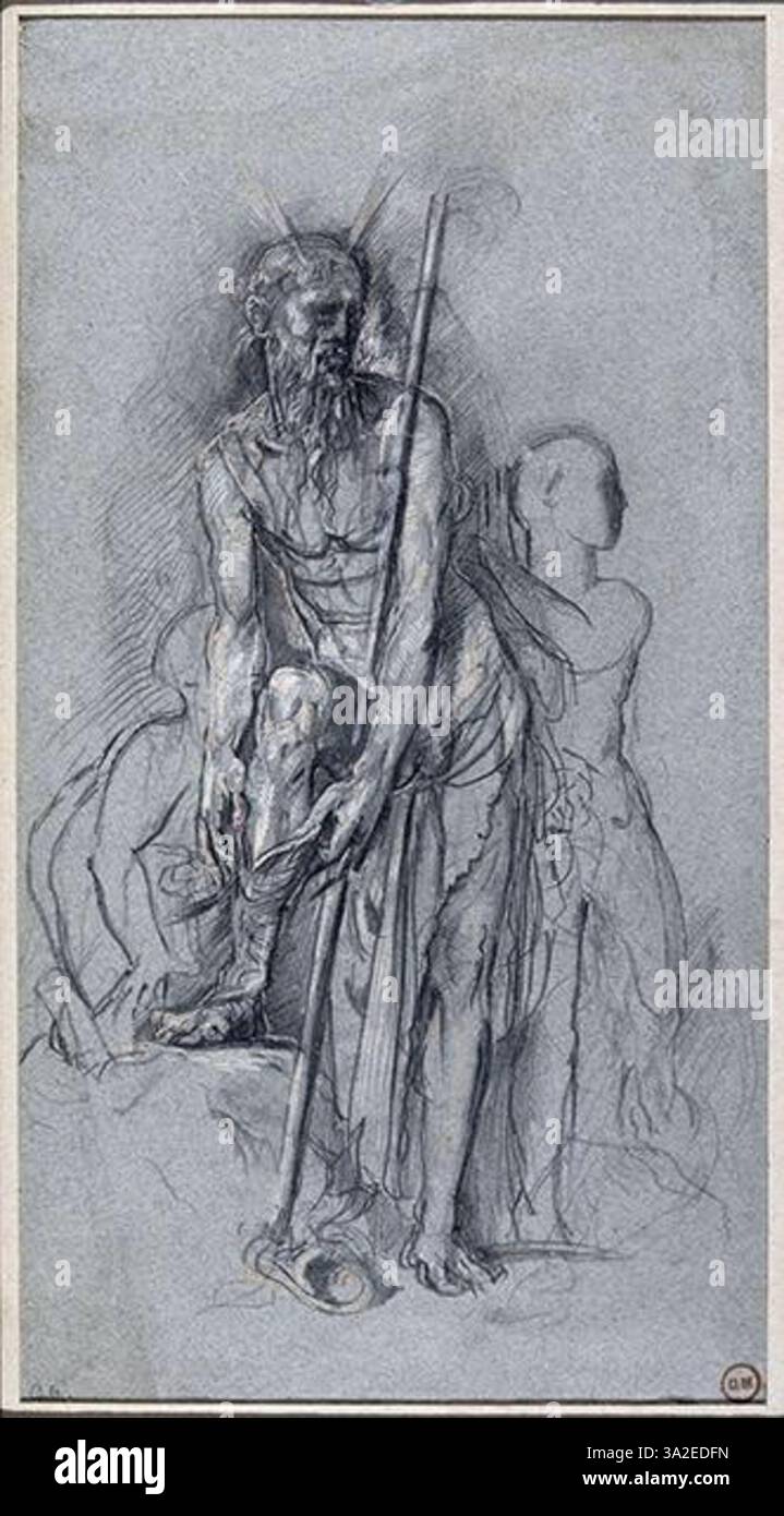 In this work, Gustave Moreau depicts Moses removing his sandals ...