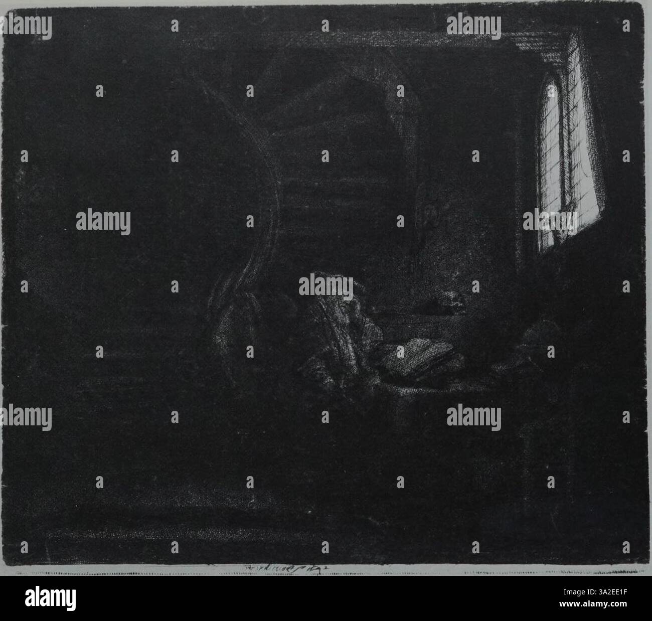 'White and Boon B105-I' demonstrates Rembrandt’s iconic chiaroscuro ...
